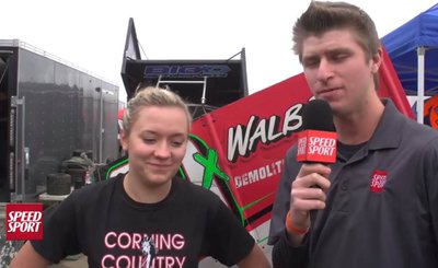 Lol! Words can't describe this woman's post-race interview