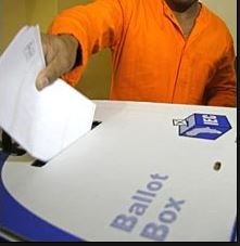 First inmate votes at Witbank prison