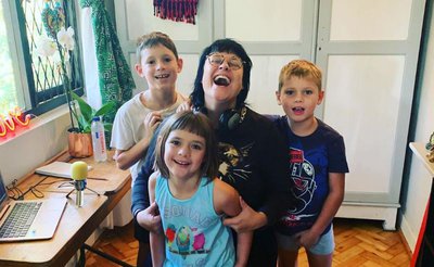 Jane Linley-Thomas shares her lockdown ups and downs as a mom