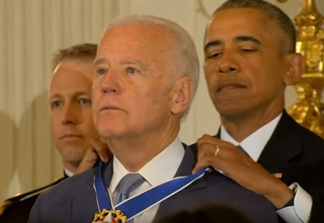 Obama surprises Biden with top civilian honor