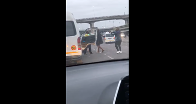 WATCH: Local man pulls gun on taxi driver during road rage incident