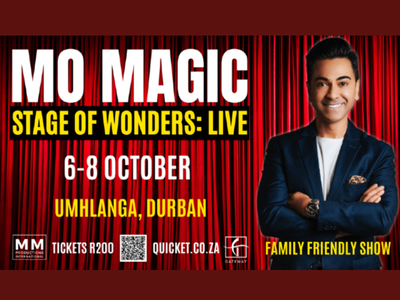 Mo Magic LIVE in Umhlanga for 'Stage Of Wonders'
