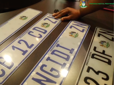 New ZN number plates kick-off to good start - Transport Dep