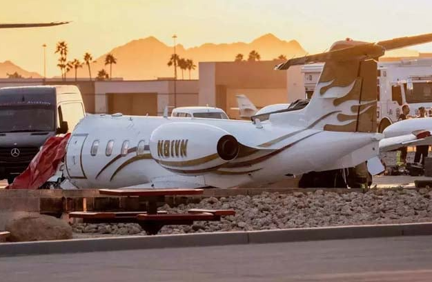 At least one dead as business jets collide at US airport