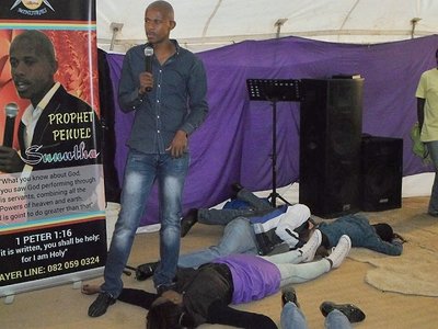 'Snake pastor makes followers speak Chinese'