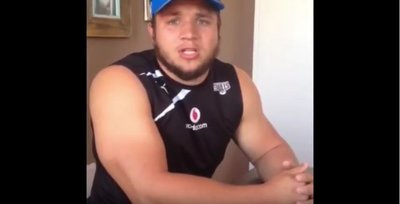 Bulls prop Pierre Schoeman can SING!