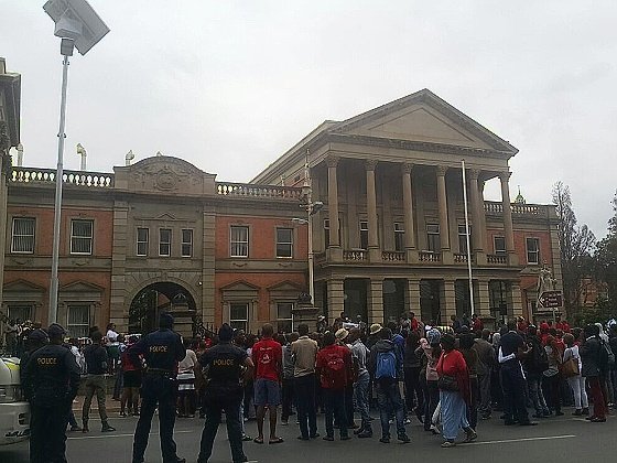 WATCH: PMB students take protest to legislature