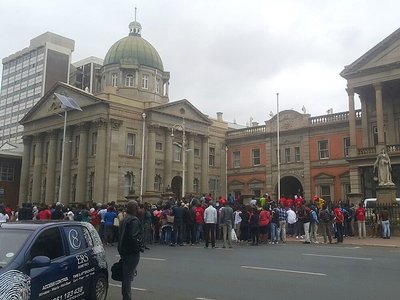 WATCH: PMB students take protest to legislature