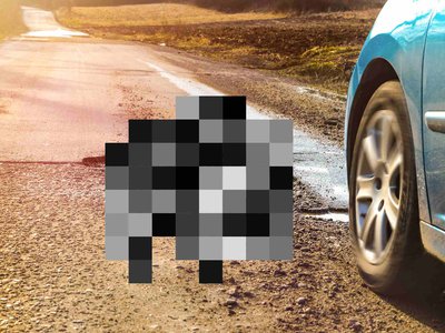 WATCH: Pothole grows in size then gobbles a car