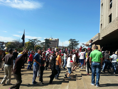 Reiger Park residents take to the streets