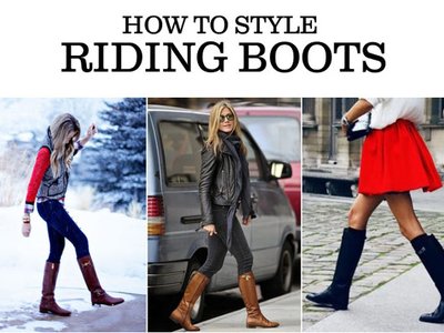 How to wear riding boots