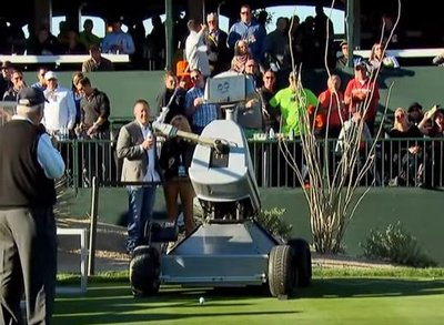 WATCH: A golf robot lands a hole in one