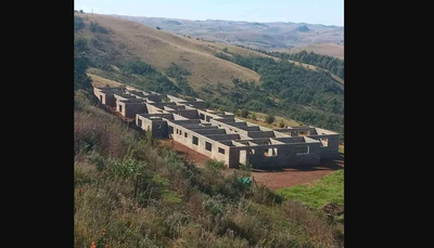 The fascinating story behind the massive mampara brick house