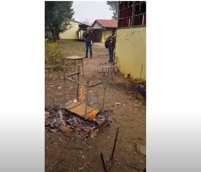 Four suspended after school fight goes viral