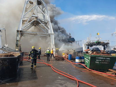 Transnet probes fires at Richards Bay, Durban ports
