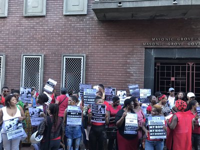 Siam Lee case: Women gathered outside court speak