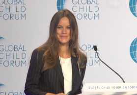 WATCH: Princess, AU chair fights for children