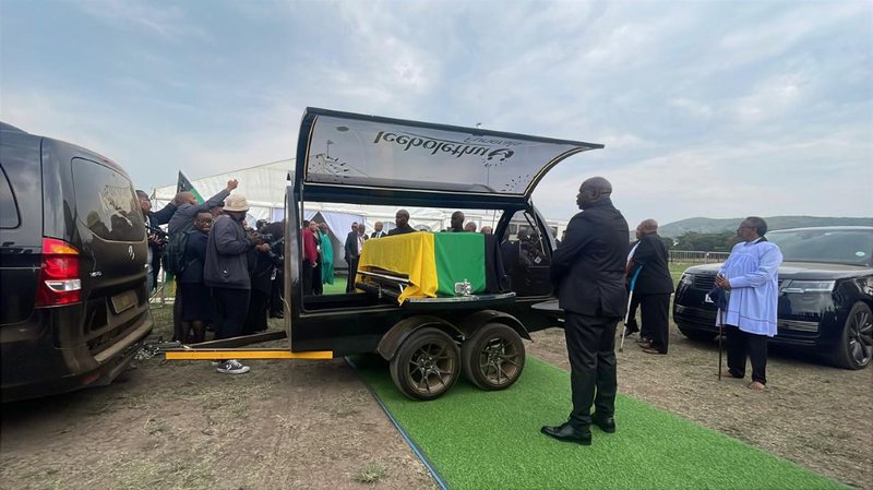 Farewell for SA Ambassador Nathi Mthethwa in KwaMbonambi