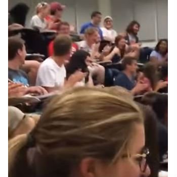 Student earns his classmates an A with epic throw