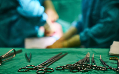 Surgery addicted model shares shocking photos of popped breast implants