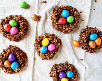 Recipe: No-bake Easter nest cookies