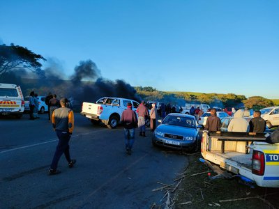 Tongaat ‘no-go zone’ as angry residents take to the streets