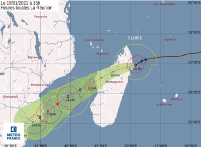 LISTEN: Tropical Storm Eloise upgraded to severe, will affect parts of KZN