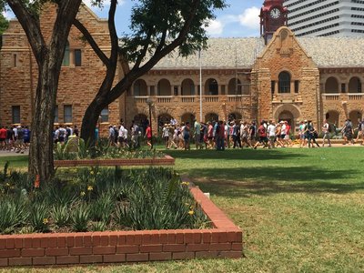 PHOTOS: Tuks students vow to shutdown university