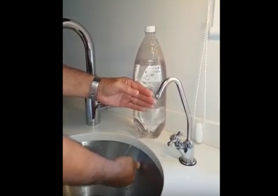 We should all try this simple and highly efficient water-saving technique