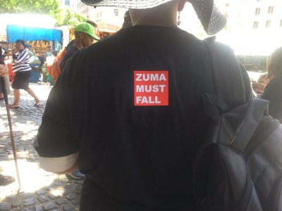 PHOTOS: #ZumaMustFall march ahead of SONA