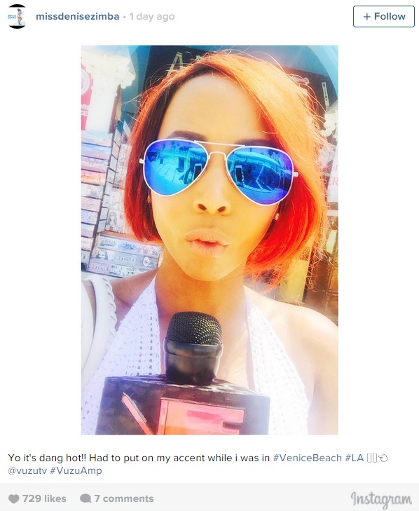 PICS: Denise Zimba's US adventure