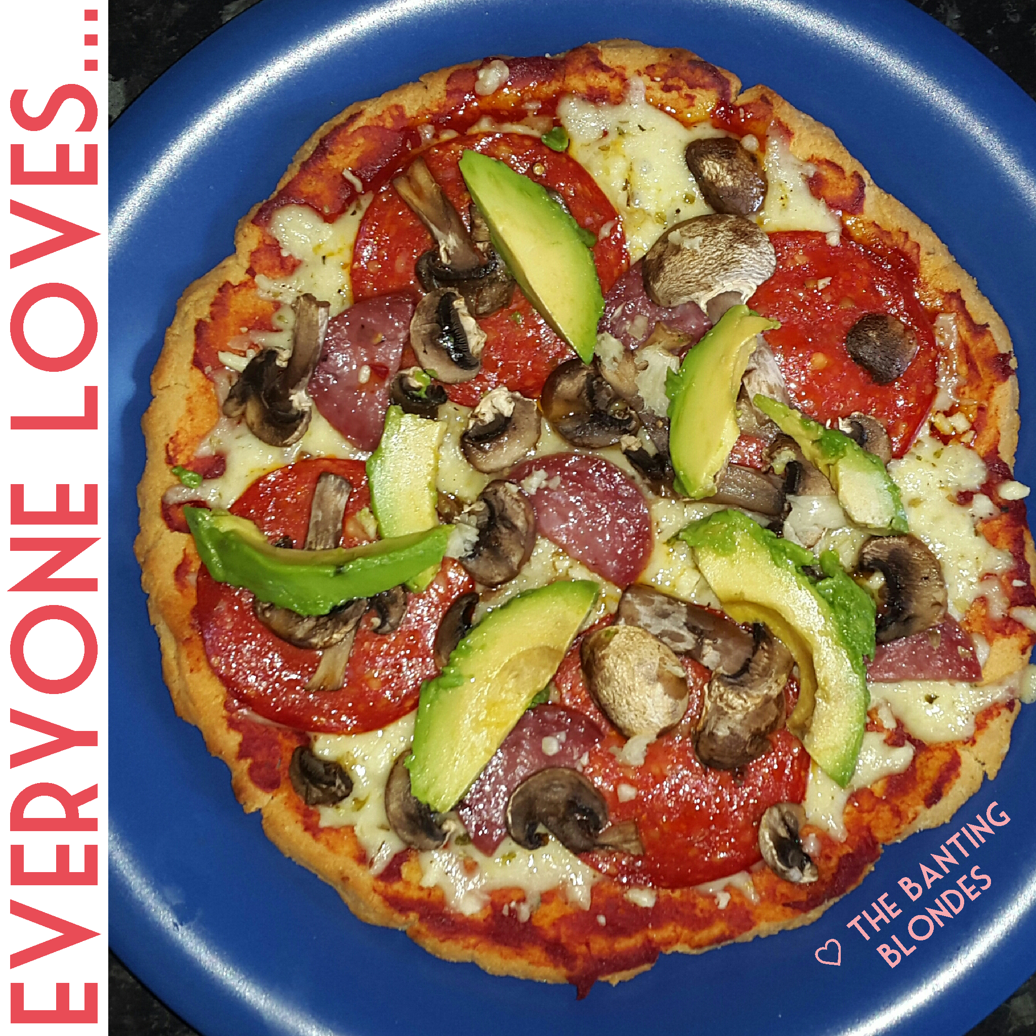 The Banting Blondes: Pizza for abs!